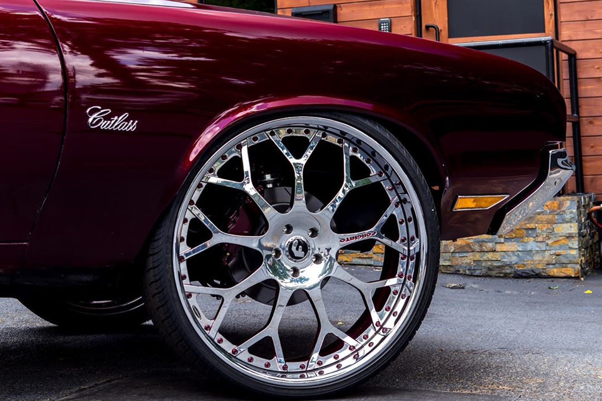 Old School Cutlass #5256 - forgiato.com