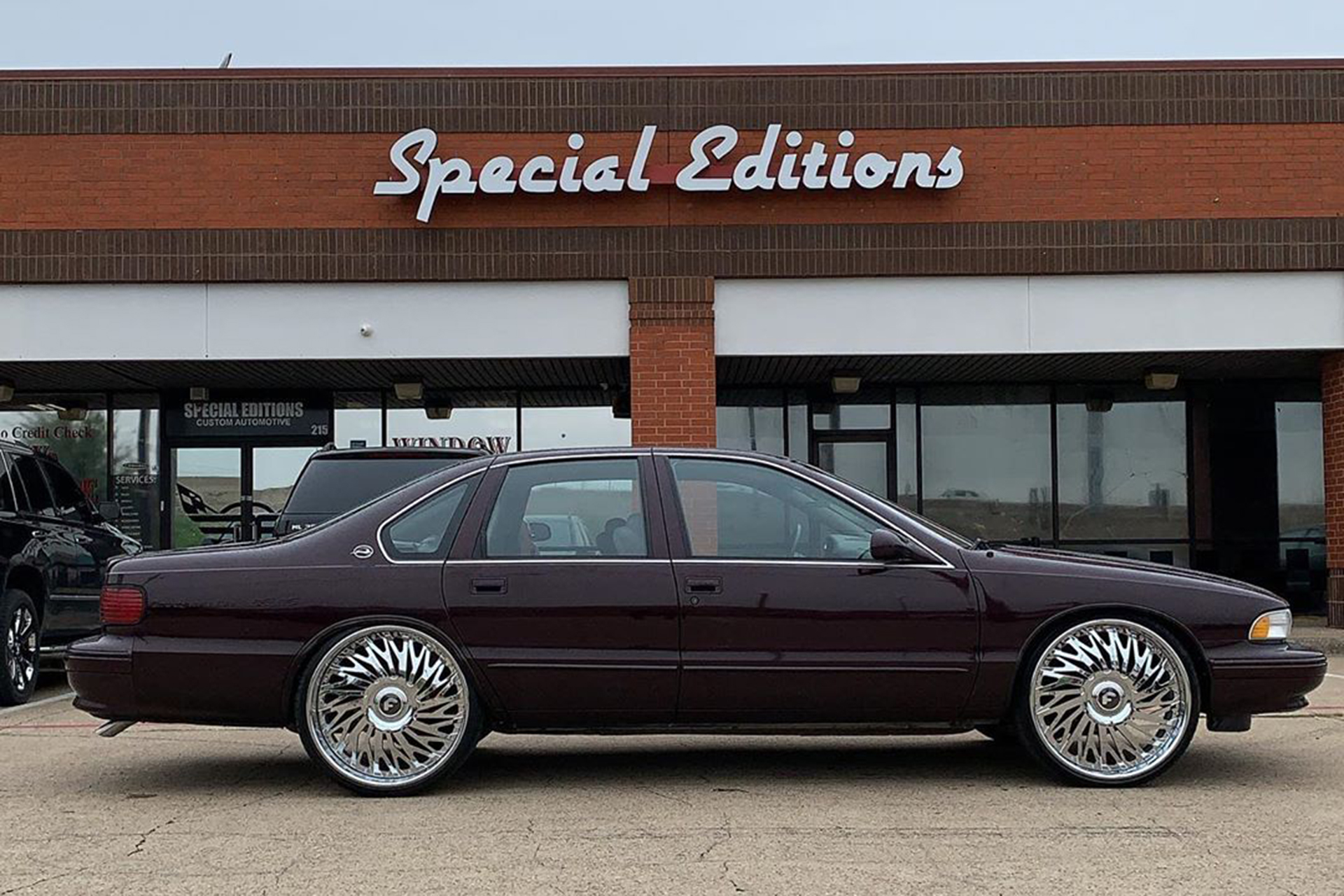 Old School Impala #5081 - forgiato.com