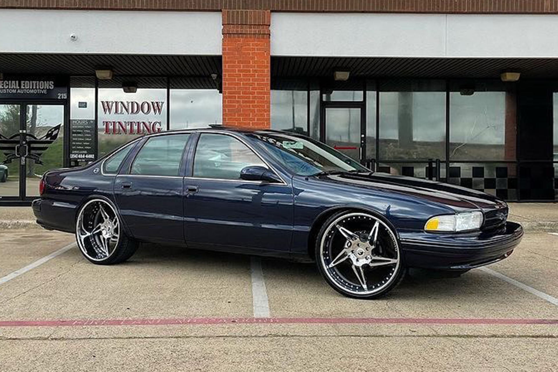 Old School Impala #5412 - forgiato.com